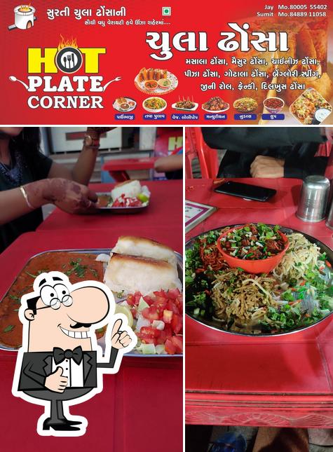 Hot Plate Corner Chula Dosa, Pavbhaji, Chainees, Unjha - Restaurant reviews