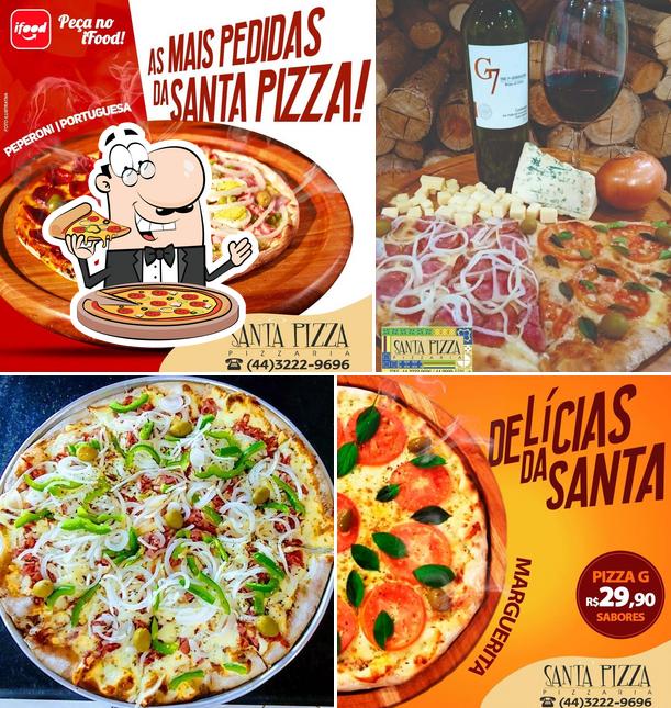 Santa Pizza restaurant, Maringá, Av. Carlos Correa Borges - Restaurant ...