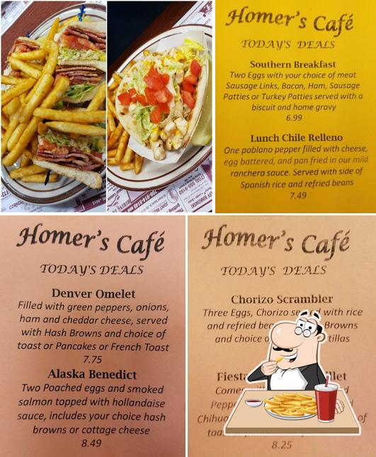 Homer's Cafe in Homer Glen - Restaurant menu and reviews