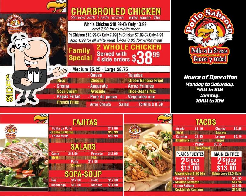 Pollo Sabroso, Brentwood - Restaurant menu, prices and reviews