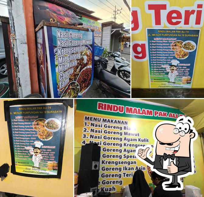 Nasi Goreng Pak Ali restaurant, Surabaya, Jl. Menur Pumpungan No.20 ...