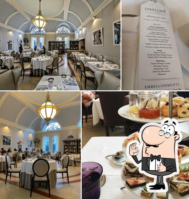 Courtyard Tea Room, 700 Boylston St in Boston - Restaurant menu and reviews
