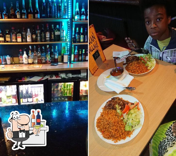 African Village Restaurant & Late Bar, Birmingham - Restaurant menu ...