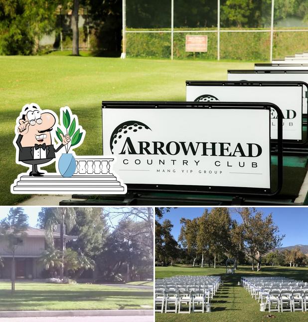 Arrowhead Country Club in San Bernardino - Restaurant menu