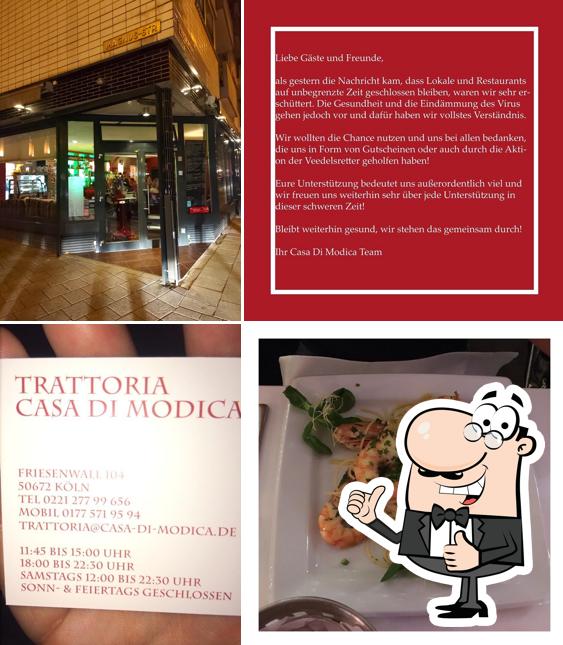 Trattoria Casa Di Modica restaurant, Cologne - Restaurant menu and reviews