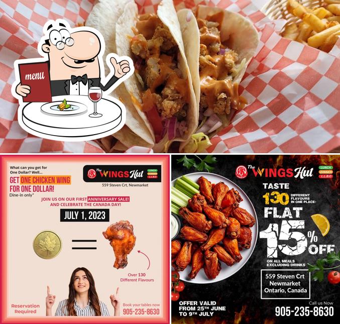 The Wings Hut in Newmarket - Restaurant menu and reviews
