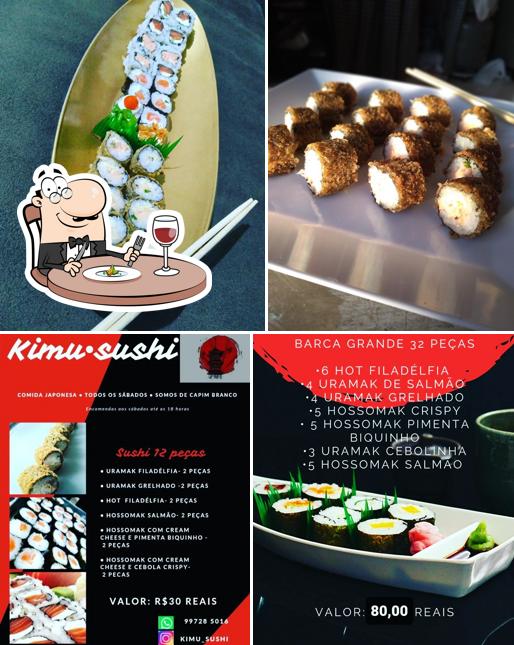 Kimu sushi, Capim Branco - Menu do restaurante, preços e opiniões