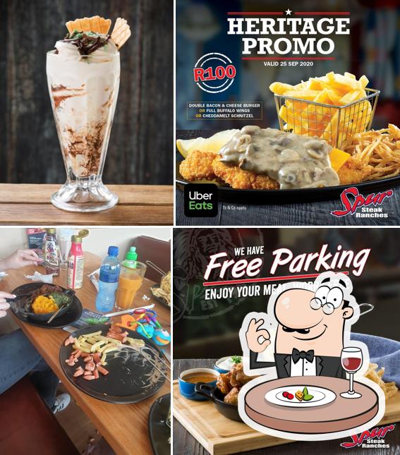 Eagle Rock Spur steakhouse, Centurion, Shop 123 - Restaurant menu and ...