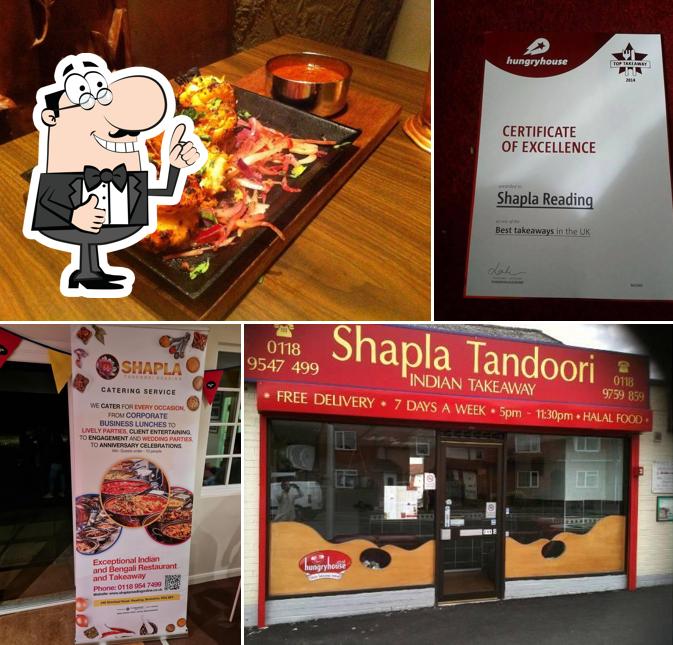 Shapla Tandoori, 248 Shinfield Rd in Reading - Restaurant menu and reviews