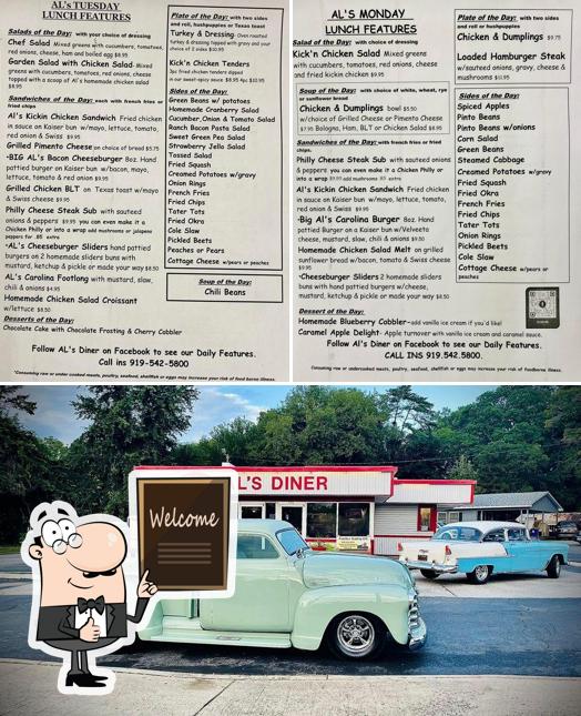 Al's Diner in Pittsboro - Restaurant menu and reviews
