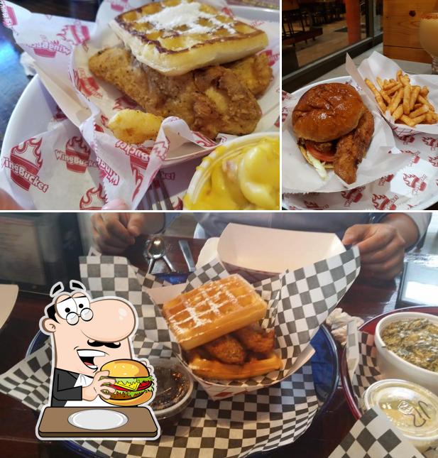 Wing Bucket, 1200 Main St #100 in Dallas - Restaurant menu and reviews