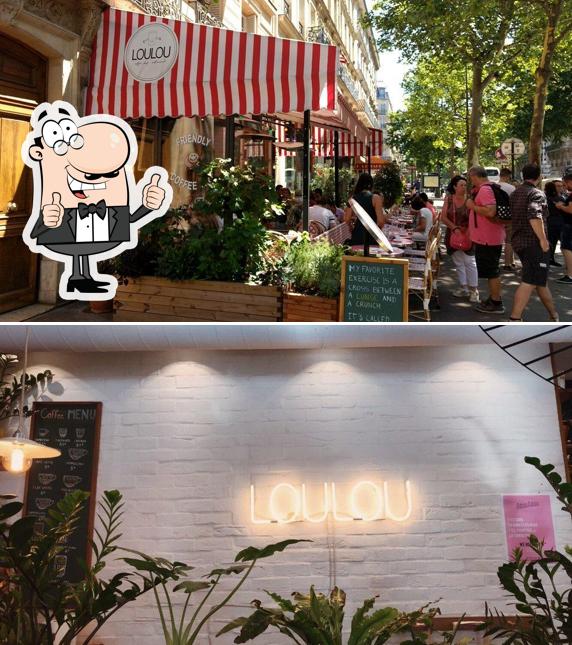 Loulou Paris cafe, Paris, 90 Bd Saint-Germain - Restaurant menu and reviews