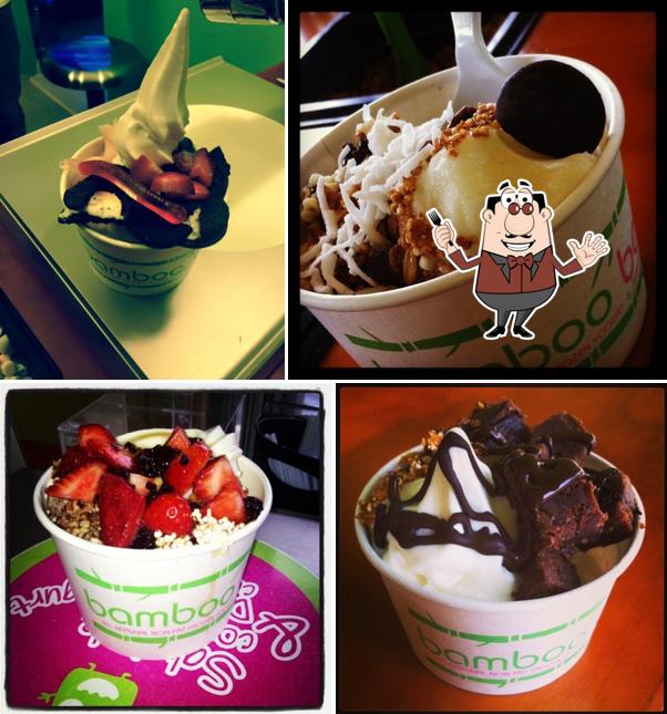 Bamboo berry frozen yogurt restaurant, San Miguel de Cozumel ...