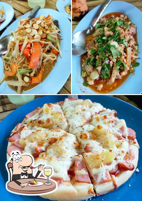 บ้านครูแอบ พิซซ่า & สเต็ก กระแสสินธุ์, Ko Mak - Menú del restaurante ...