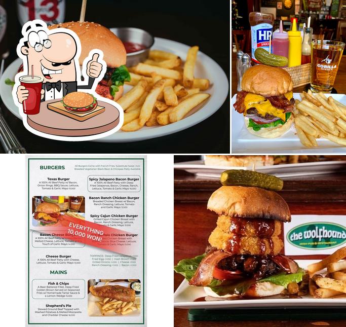 The Wolfhound Irish Pub & Restaurant, Busan - Restaurant menu, prices ...