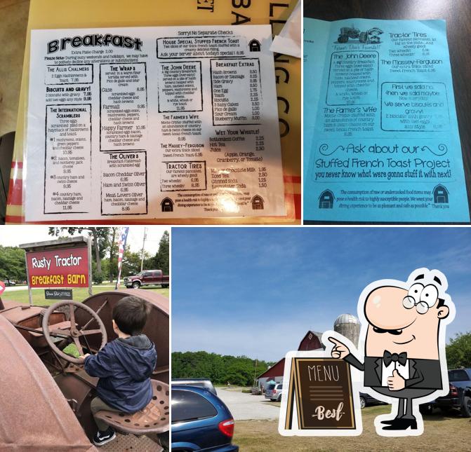 Rusty Tractor - Door County - Breakfast Barn, Carlsville - Restaurant ...