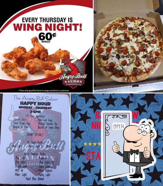 Angry Bull Saloon, Zanesville - Restaurant menu, prices and reviews