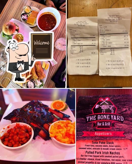 The Bone Yard Bar & Grill in Big Bear Lake - Restaurant menu and reviews