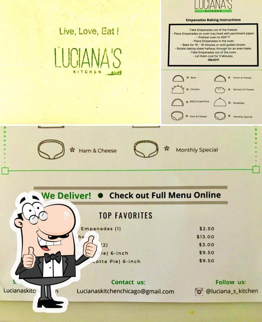 Luciana's Kitchen, Chicago - Restaurant menu, prices and reviews