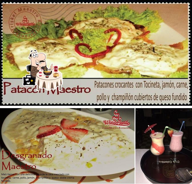 Wonderland Triskel Maestro Cafe-Restaurante, Bucaramanga - Carta del ...