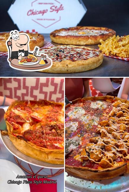Chicago Style Pizza, C. de Maudes, 21 in Madrid - Restaurant menu and ...