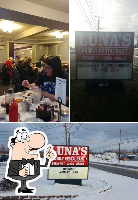 Luna's Family Restaurant, Brunswick - Restaurant menu, prices and reviews