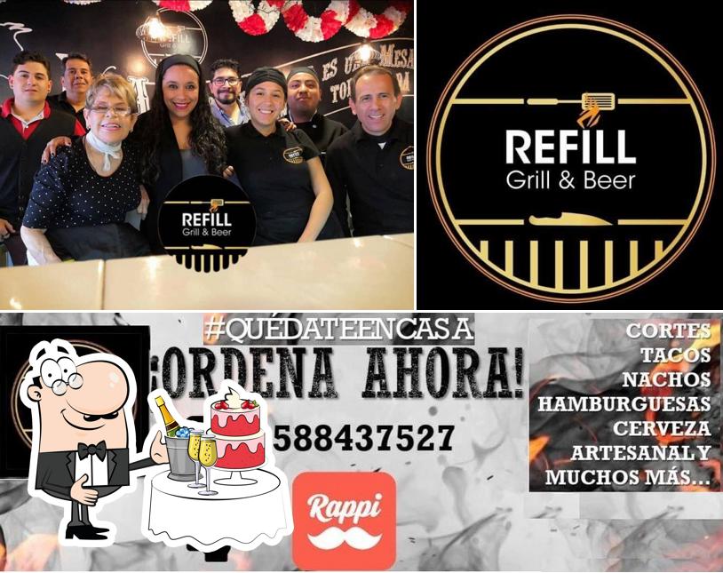 Refill Grill & Beer restaurant, Mexico City - Restaurant menu and reviews