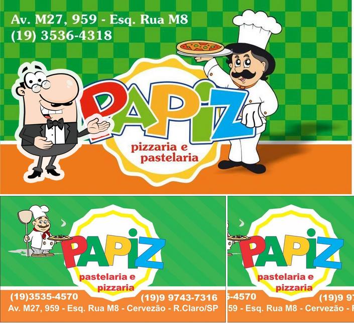 Papiz - Pizzaria e Pastelaria, Rio Claro - Menu do restaurante, preços ...