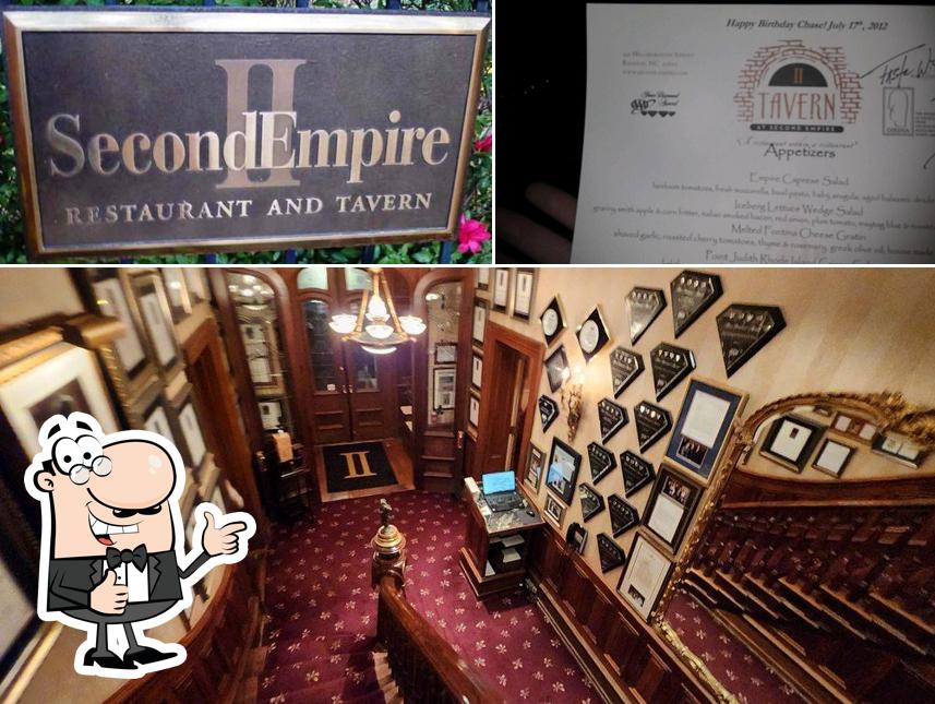 Second Empire Restaurant and Tavern, Raleigh - Restaurant menu, prices ...