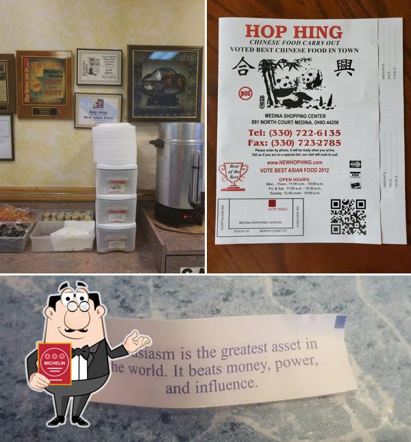 Hop Hing in Medina - Restaurant menu and reviews