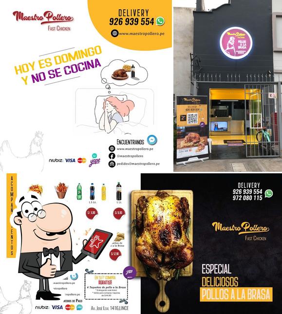 Maestro Pollero - Fast Chicken restaurant, Lince - Restaurant menu
