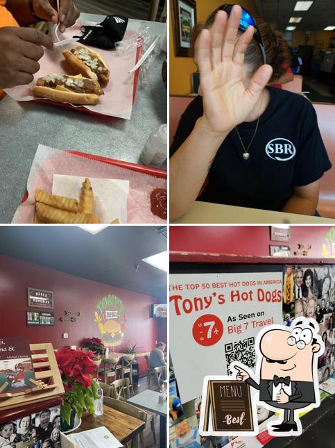 Tony's Hot Dogs in Birmingham - Restaurant menu and reviews