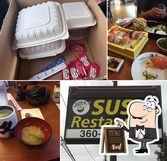 Sushi Channel (Sora Sushi), Kelso - Restaurant menu, prices and reviews