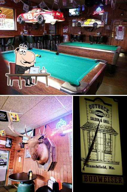 Outback Saloon & Grill, Stanchfield - Restaurant menu, prices and reviews