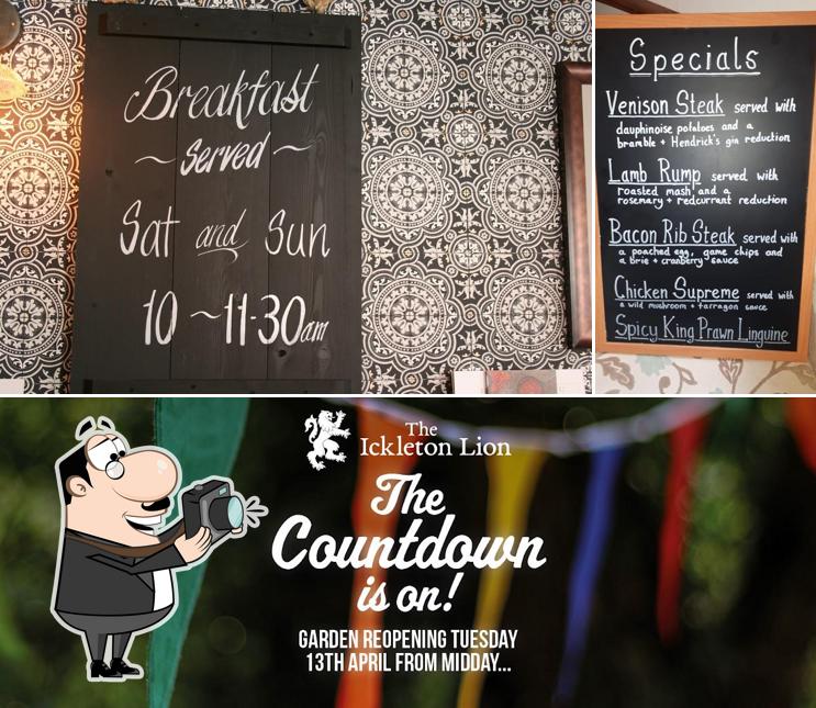 The Lion at Ickleton, Great Chesterford - Restaurant menu, prices and ...