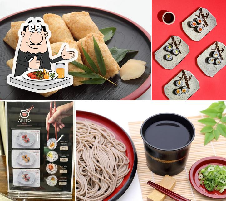 ARITO Japanese Vegetarian Fusion restaurant, Bangkok - Restaurant menu ...