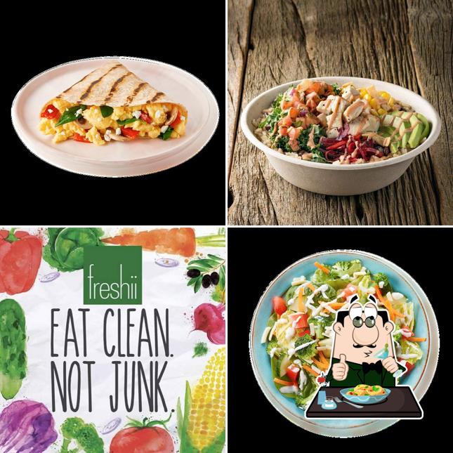 Comida rápida Freshii, Calgary, 15 Sunpark Plaza SE - Carta del ...