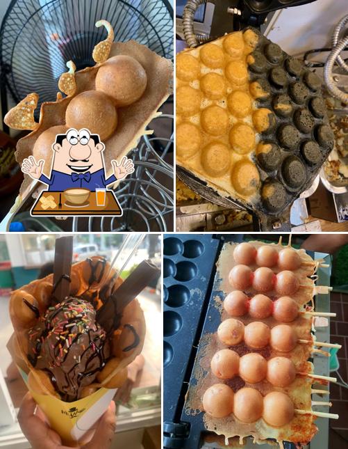 Mr.Waffle สาขาปั๊มบางจากB5อเวนิวสระบุรี, Pak Prieo - Restaurant menu ...