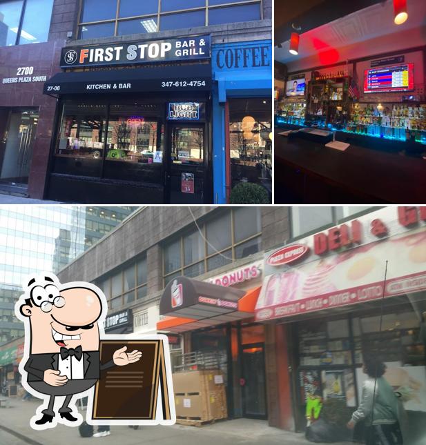 First Stop Bar & Grill, New York City - Restaurant menu, prices and reviews