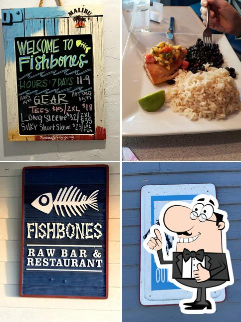 Fishbones Raw Bar & Restaurant, 1171 Duck Rd in Duck - Restaurant menu ...