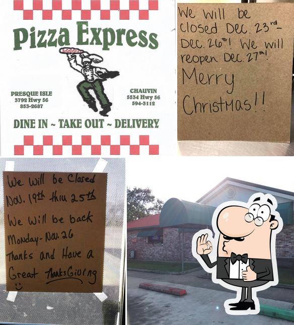 Pizza Express in Chauvin - Restaurant menu and reviews