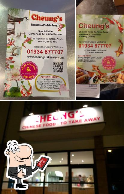 Cheungs, Claverham - Restaurant menu, prices and reviews