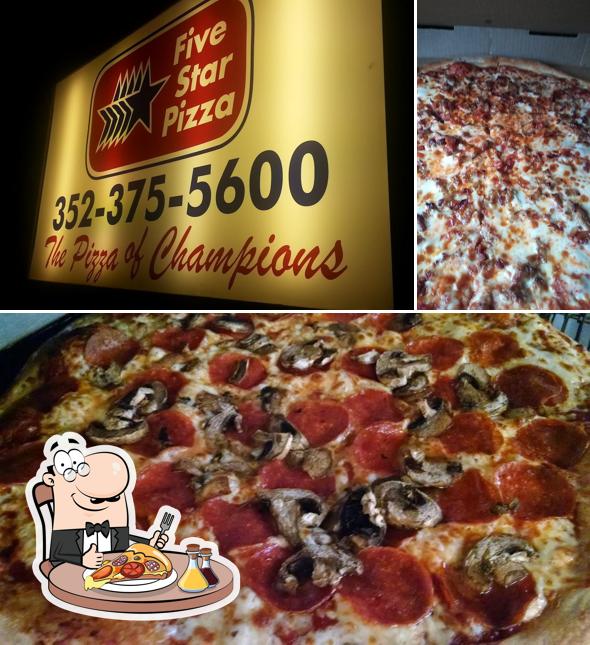 Five Star Pizza, 1315 S Main St Suite 10 in Gainesville - Restaurant ...