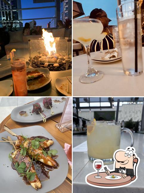 Aura Rooftop, 124 E Brooklyn Vlg Ave in Charlotte - Restaurant menu and ...