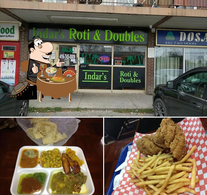 Indar's Roti & Doubles, 1152 Albion Rd in Toronto - Restaurant menu and ...