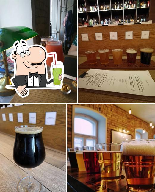 Alaus Biblioteka Beer Library pub & bar, Vilnius - Restaurant menu and ...