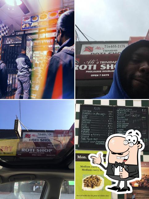 Ali's Roti Shop, Mount Vernon - Restaurant menu, prices and reviews