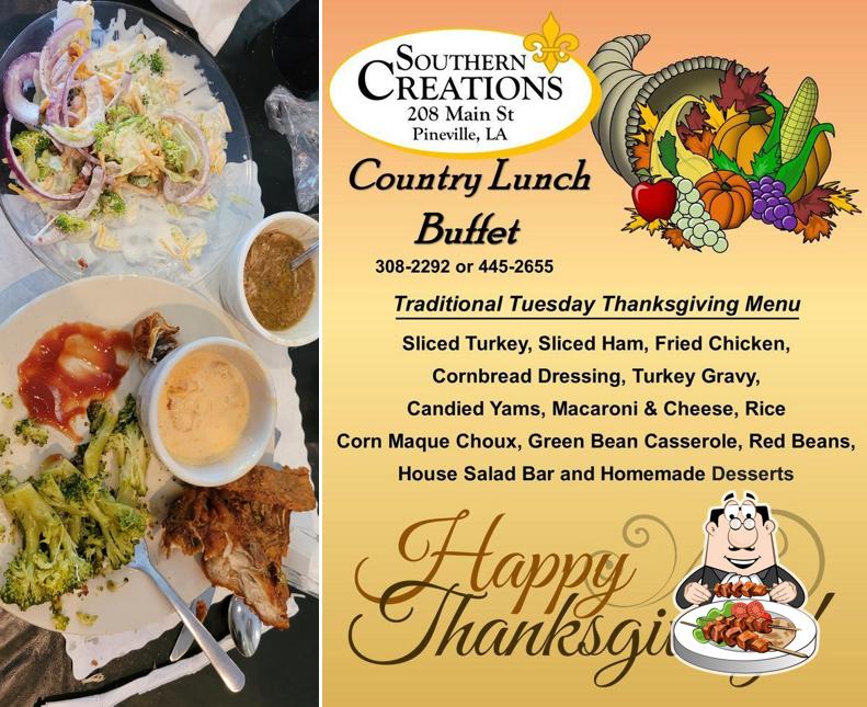Southern Creations Catering, Pineville - Restaurant menu, prices and ...