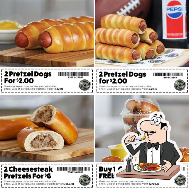 Philly Pretzel Factory, 809 Hamilton St in Allentown - Restaurant menu ...