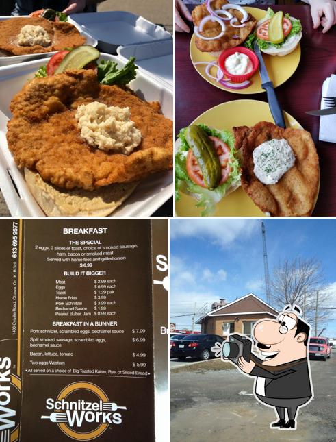 Menu of Schnitzelworks restaurant, Ottawa - reviews and ratings